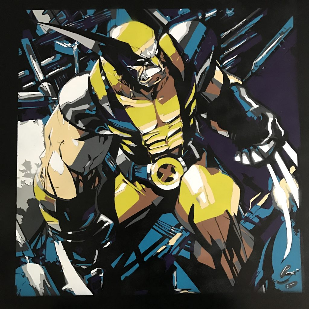Custom Wolverine Painting – ArtByAdrock